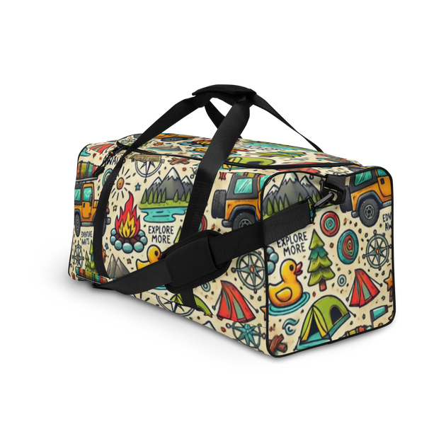 Adventure Ready Duffle Bag Travel & Gym Essential – Ramblin Fever ...